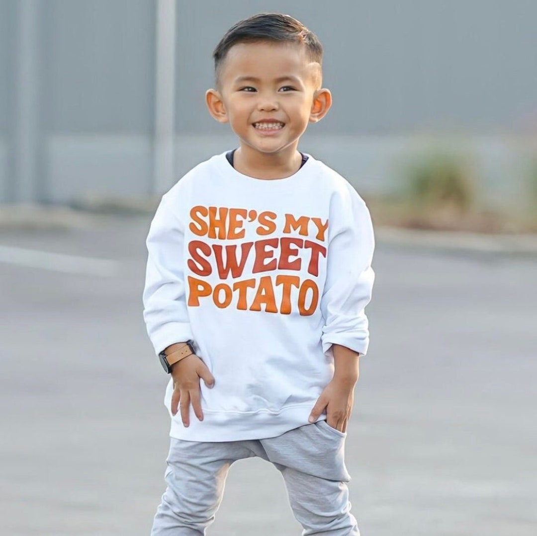 She's My Sweet Potato - Child Sweater | Sweater for Kids | Kids Graphic ...