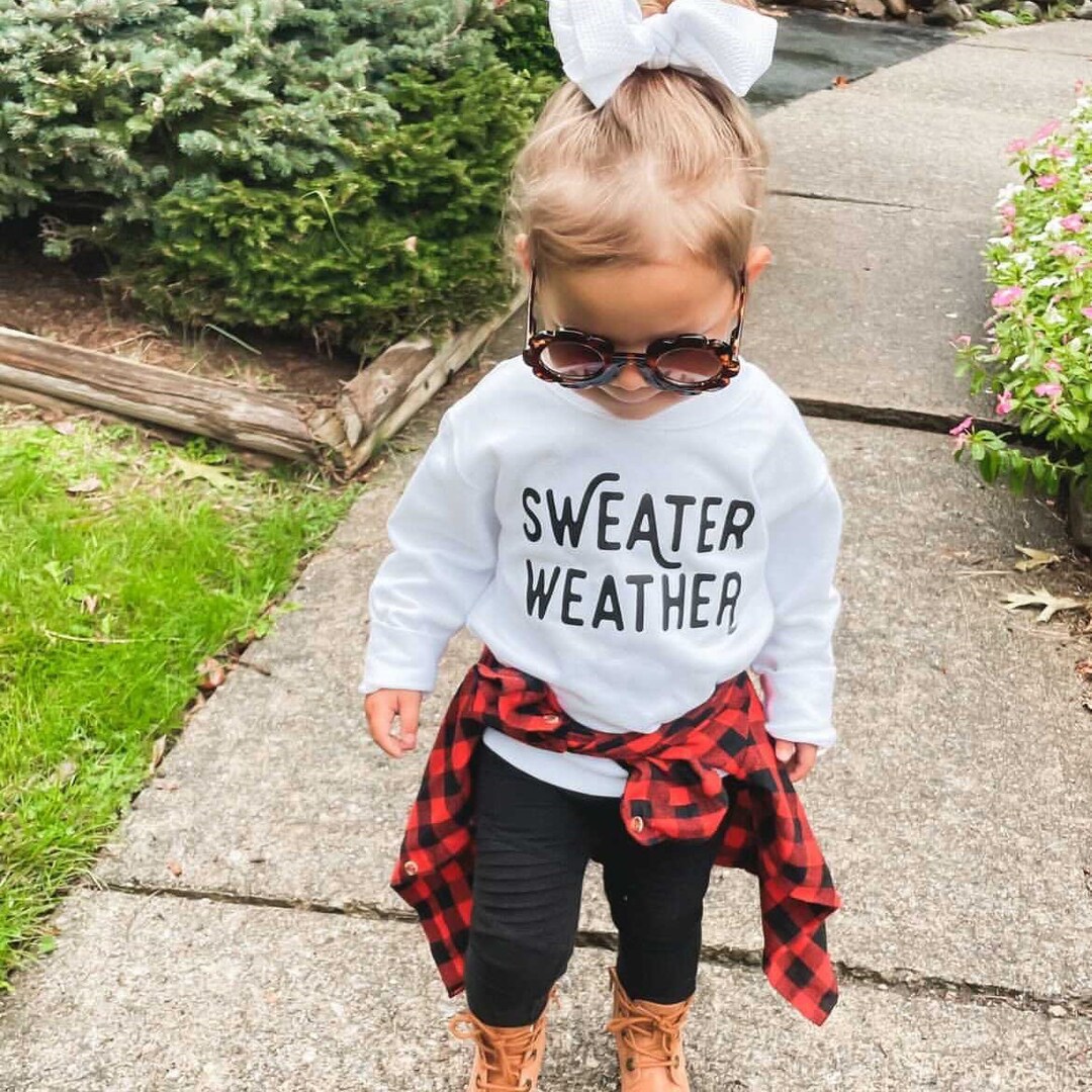 Sweater Weather Child Sweater Kids Fall Sweater Fall Sweater for Kids ...