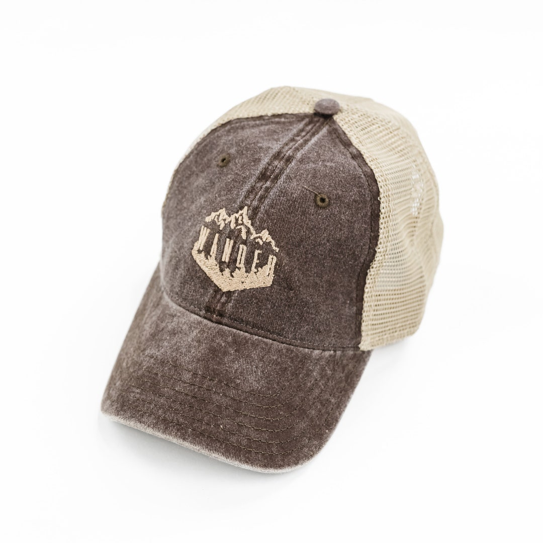 WANDER - Brown/tan - Soft Structure Comfy Fit - Flexfit Hat | Dad Gift ...