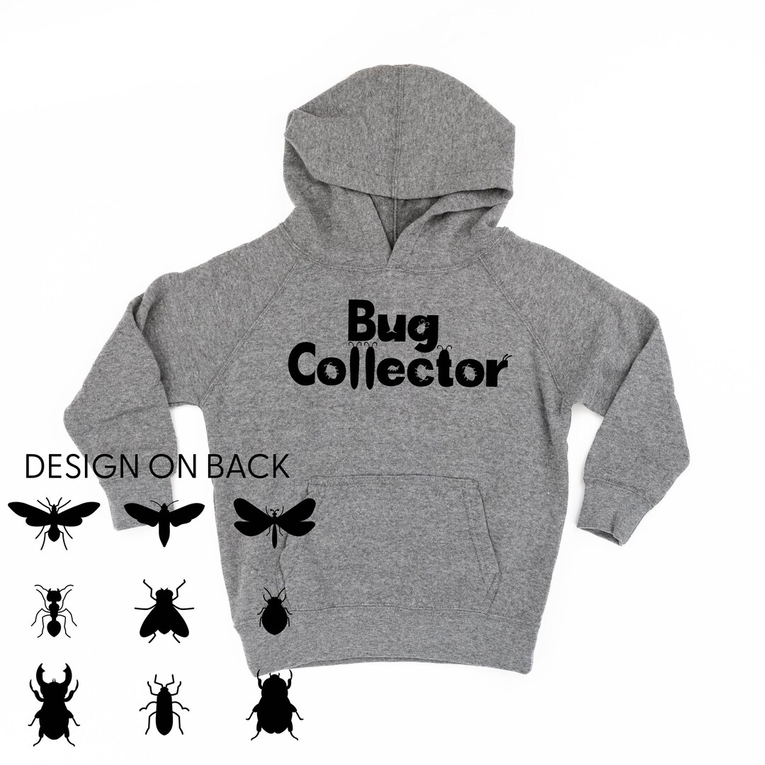 Bug Collector - Child HOODIE | Kid Hoodies | Bug Graphic Tee | Graphic ...