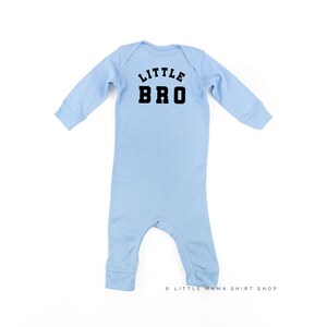 LITTLE BRO - Varsity - Baby Sleeper | Infant Bodysuit | Baby Bodysuit ...