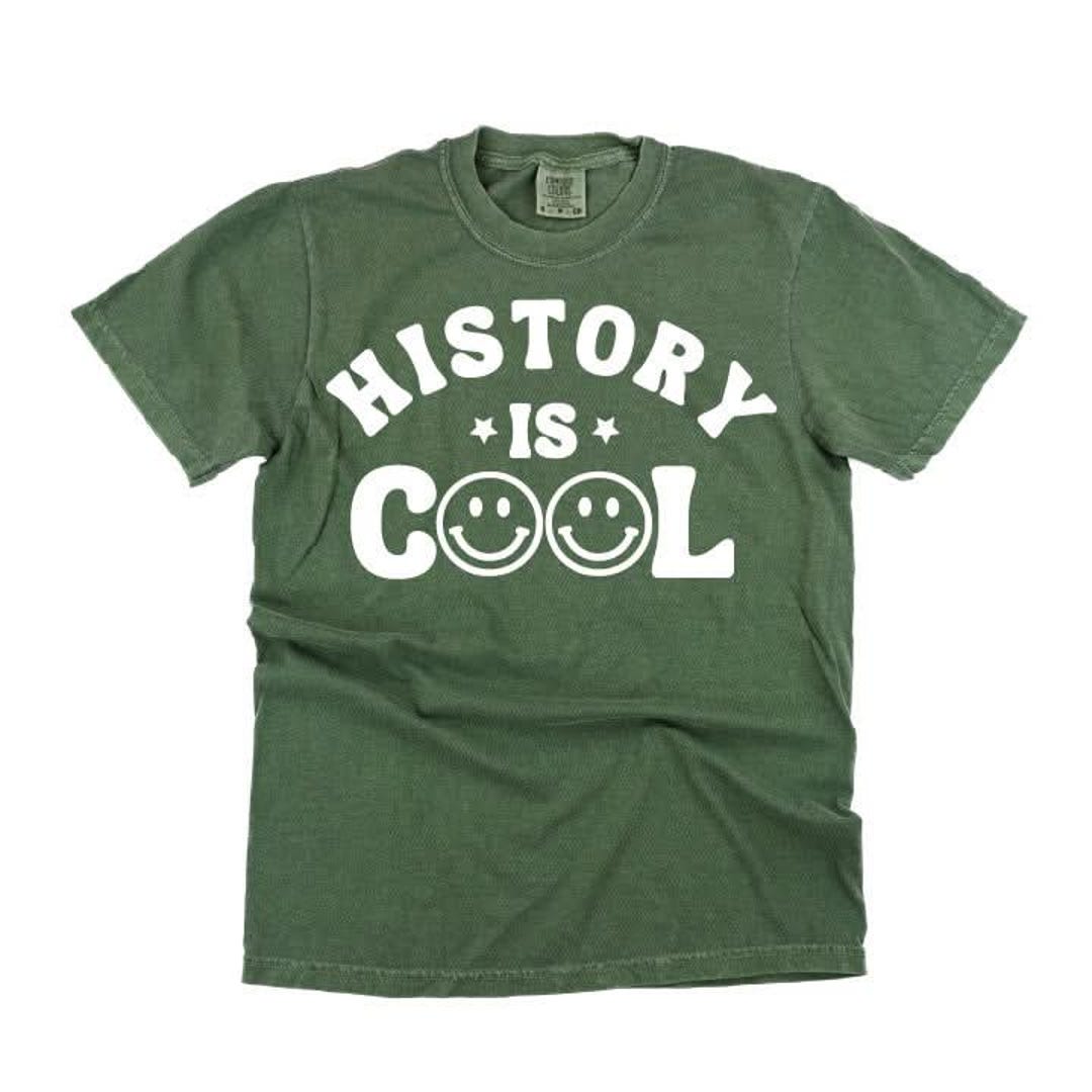 History is Cool - Comfort Colors Tee | Teacher Graphic Tee | History ...