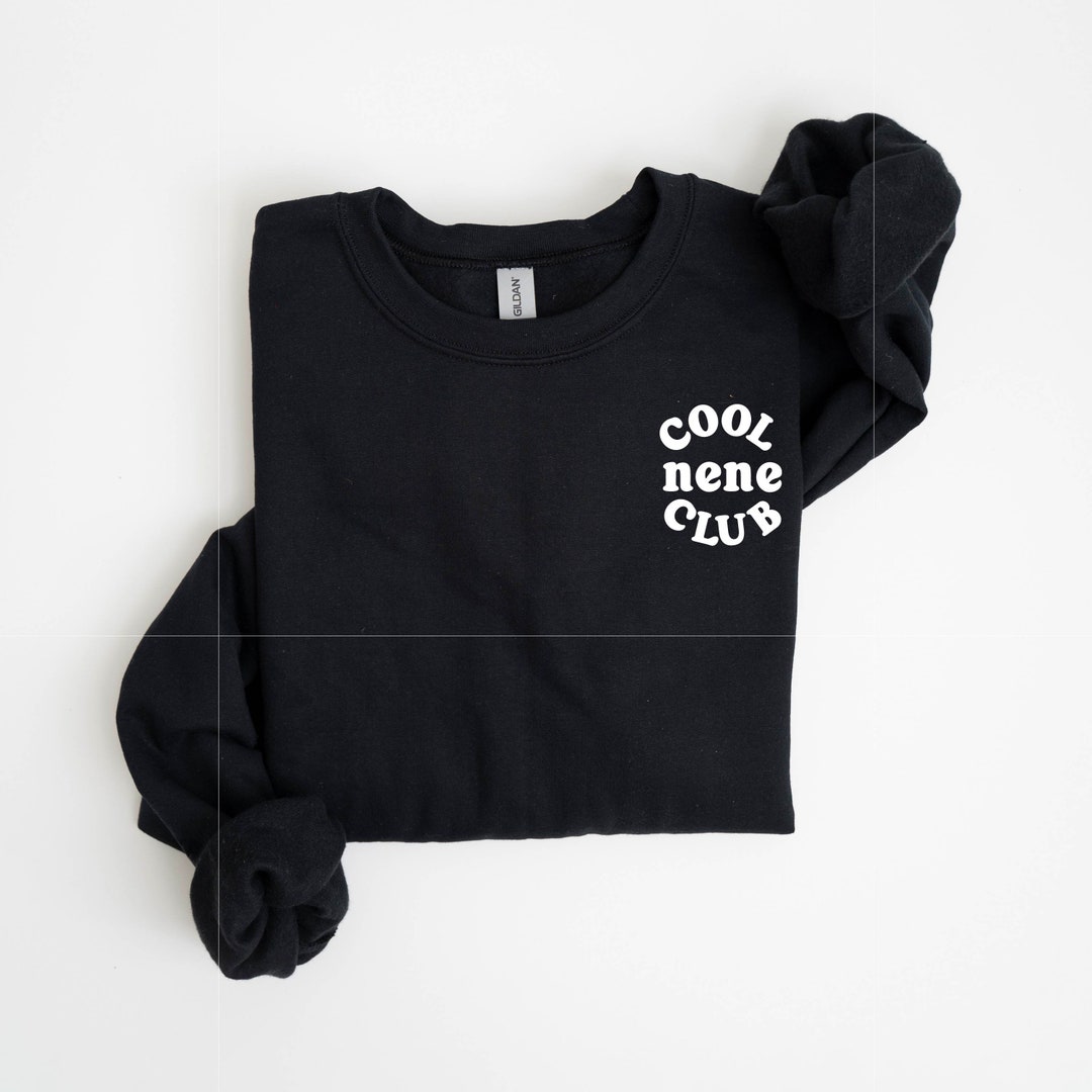 COOL Nene CLUB - Pocket Design - BASIC Fleece Crewneck | Nene Graphic ...