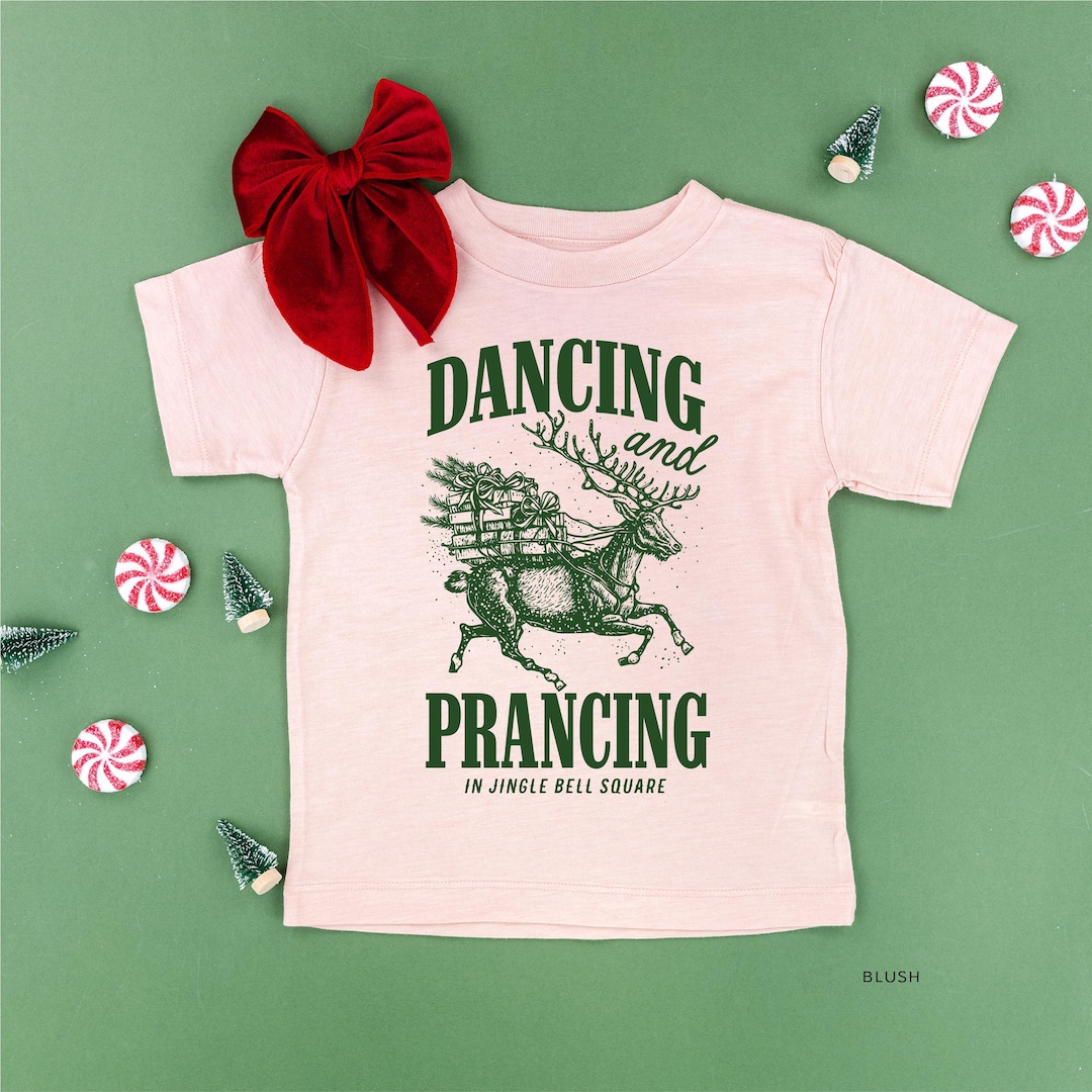 Dancing and Prancing in Jingle Bell Square - Child Tee | Christmas ...