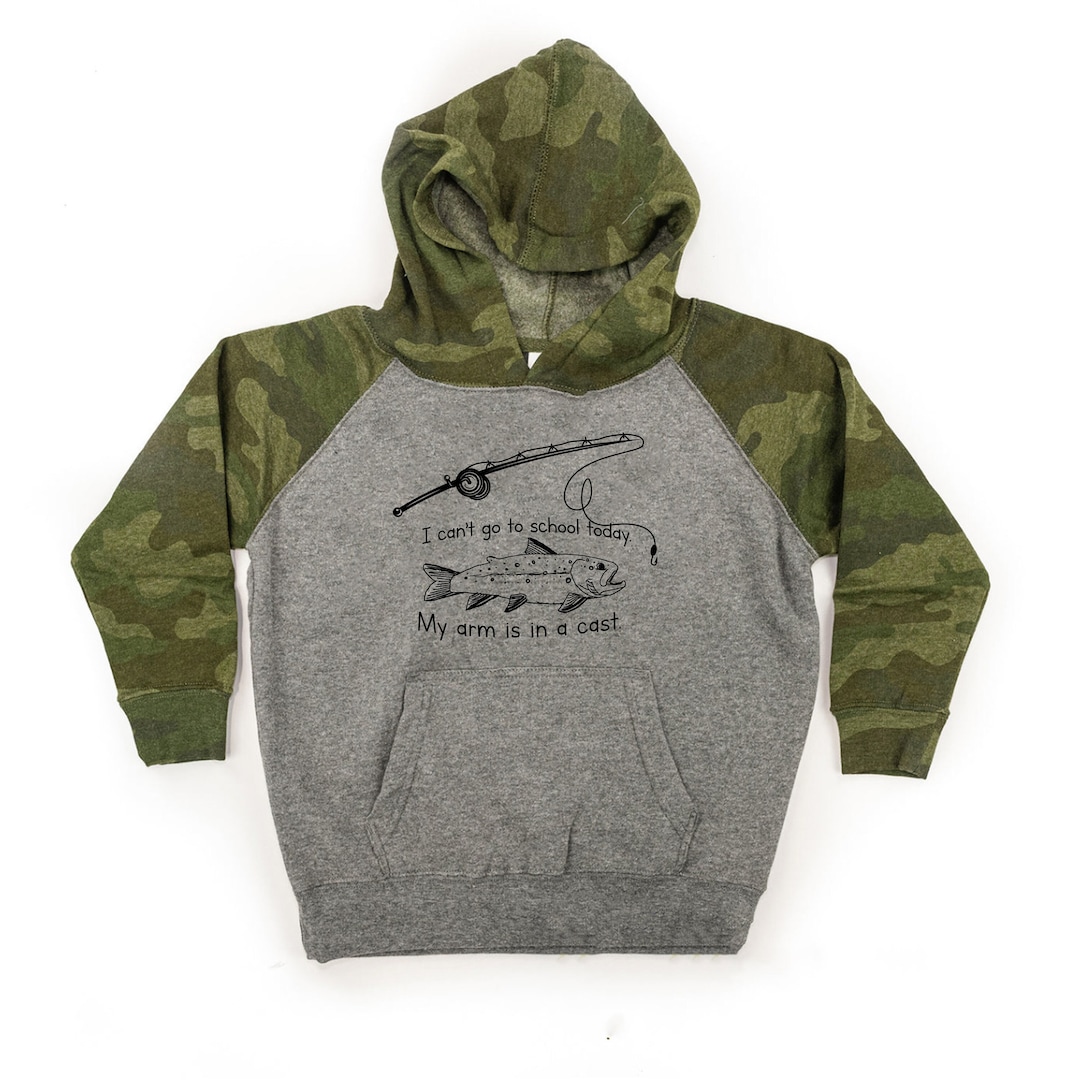 I Can't Go to School Today. My Arm is in A Cast. - Child HOODIE | Kids ...