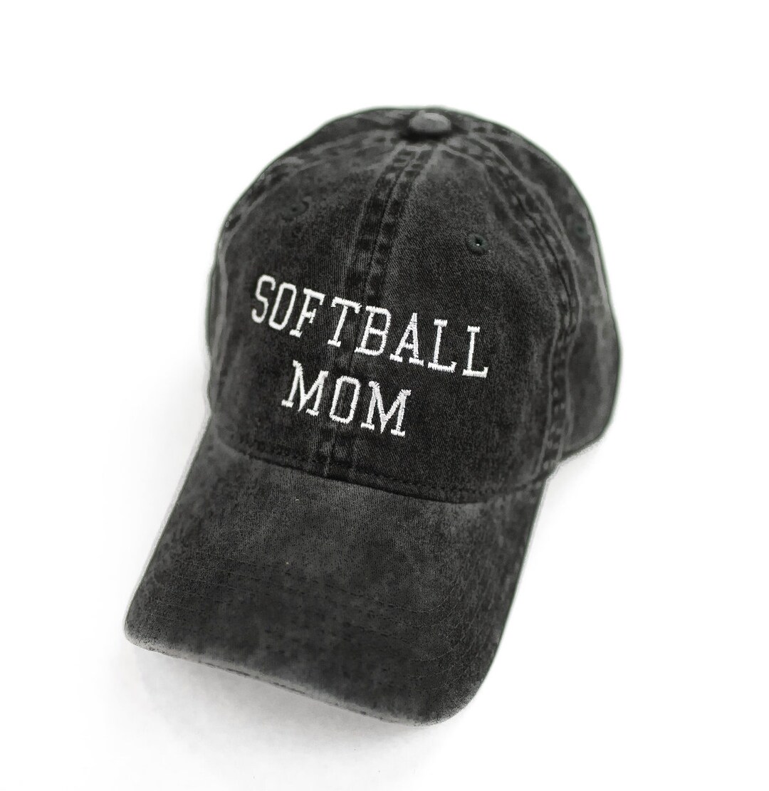 SOFTBALL MOM - Baseball Cap | Hats for Women | Hats for Moms | Baseball ...