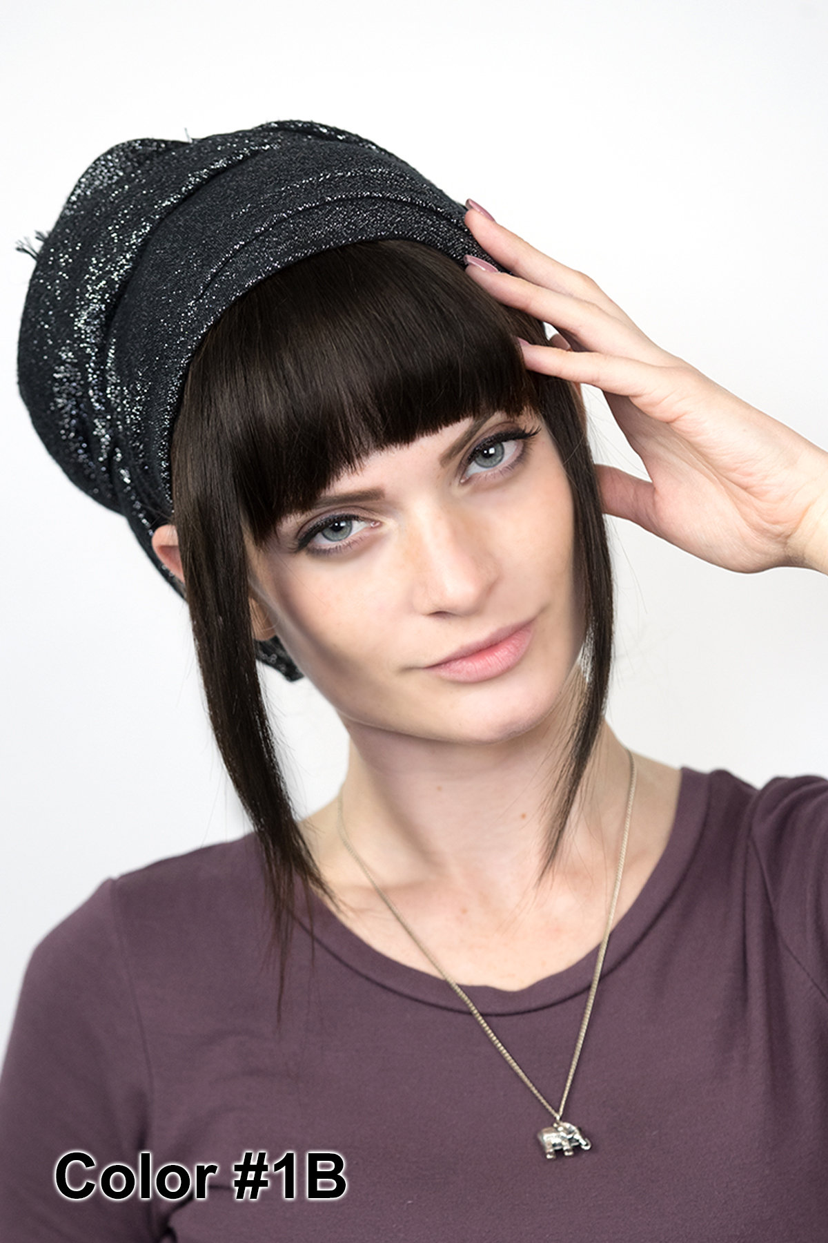 Bang Clip-on Extensions: 100% Human Hair - Etsy
