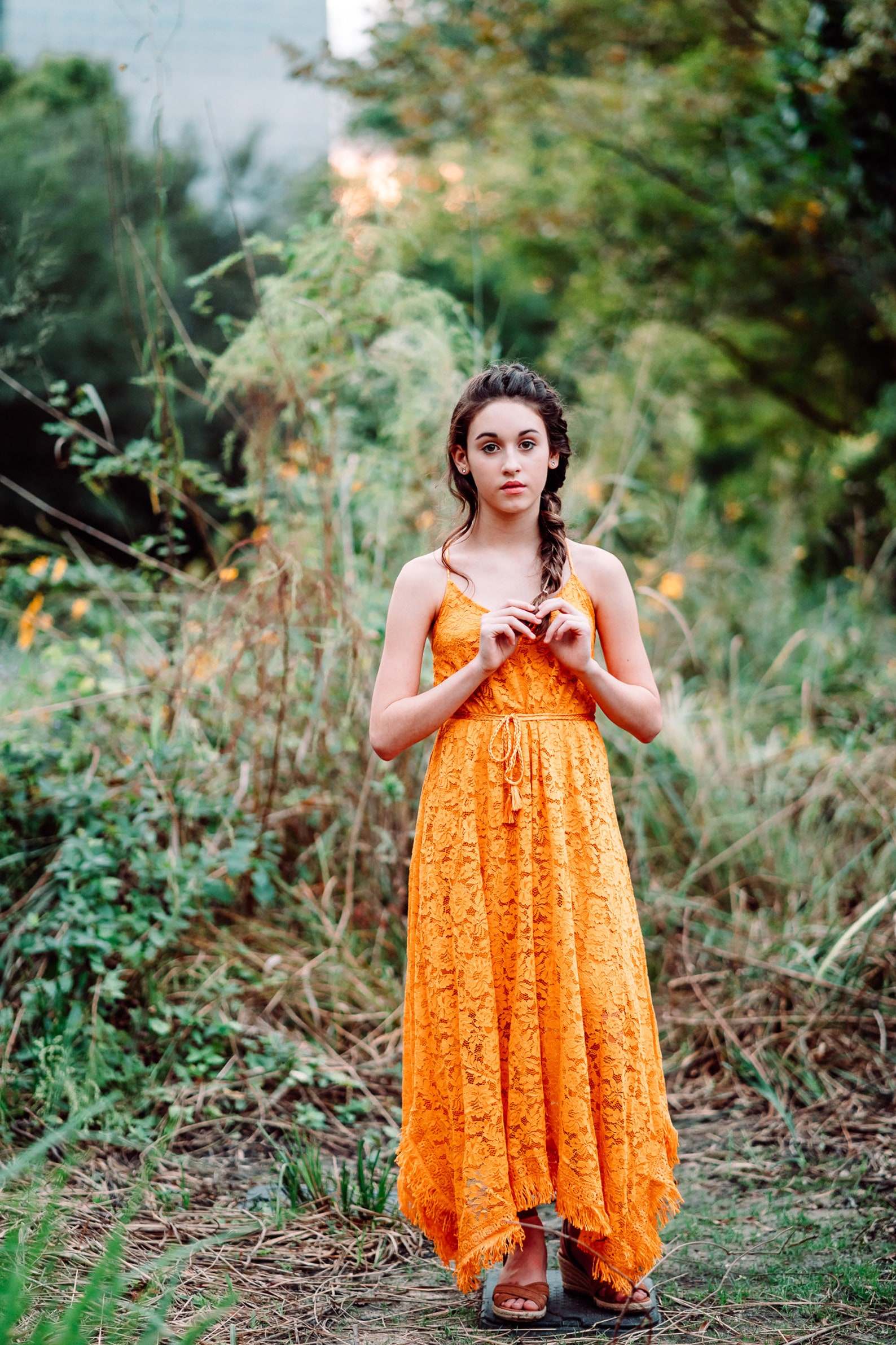 Tween Junior Bridesmaid Dress For Fall Wedding Mustard Yellow | Etsy