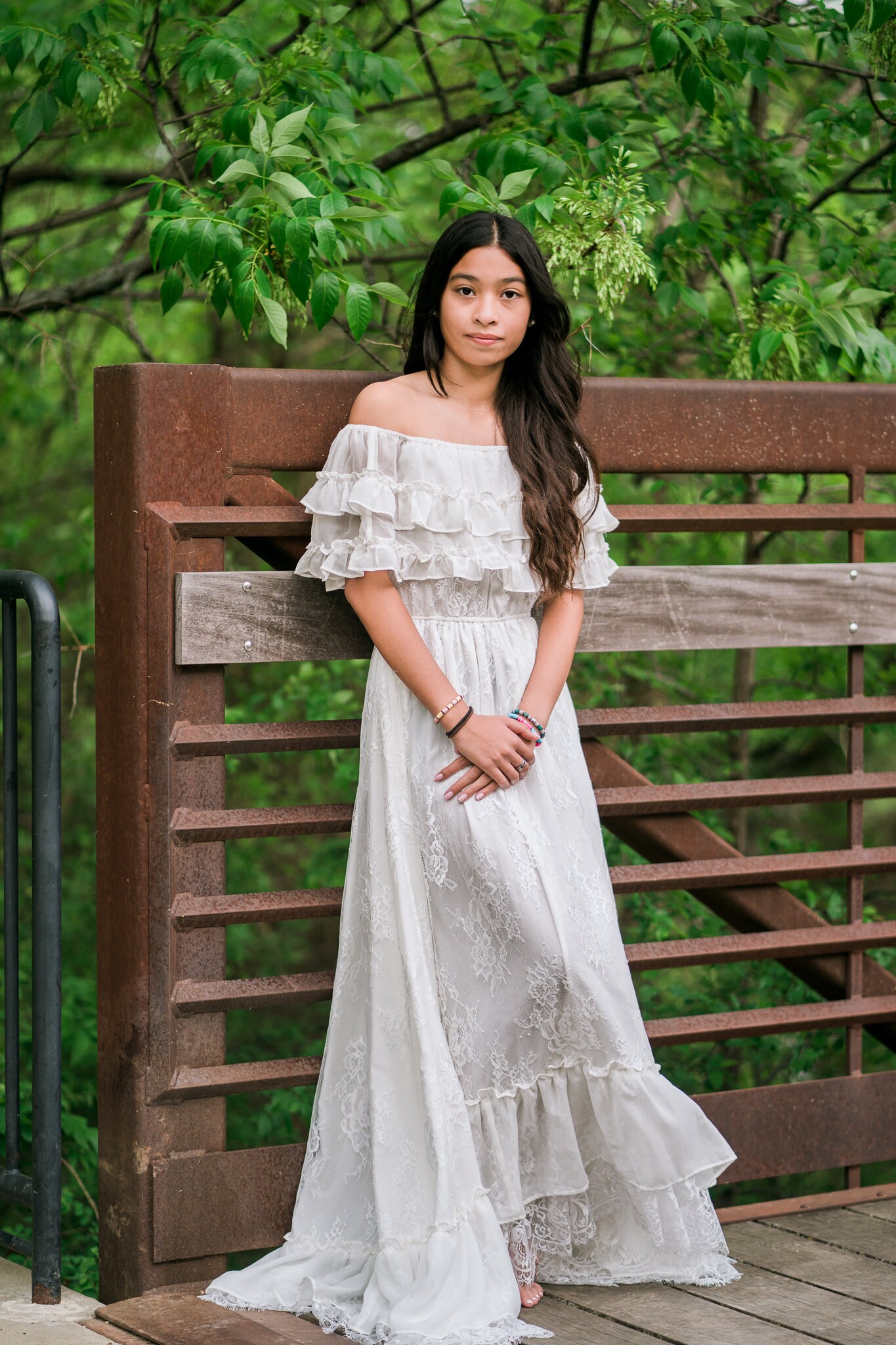 Junior Bridesmaid Dress Boho Bohemian Tween Maxi Dress - Etsy