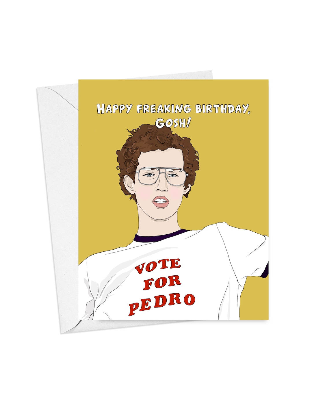 Napoleon Dynamite / Birthday Card / Funny Greeting Card / Gift - Etsy ...