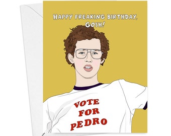 Napoleon Dynamite Birthday Card - Etsy