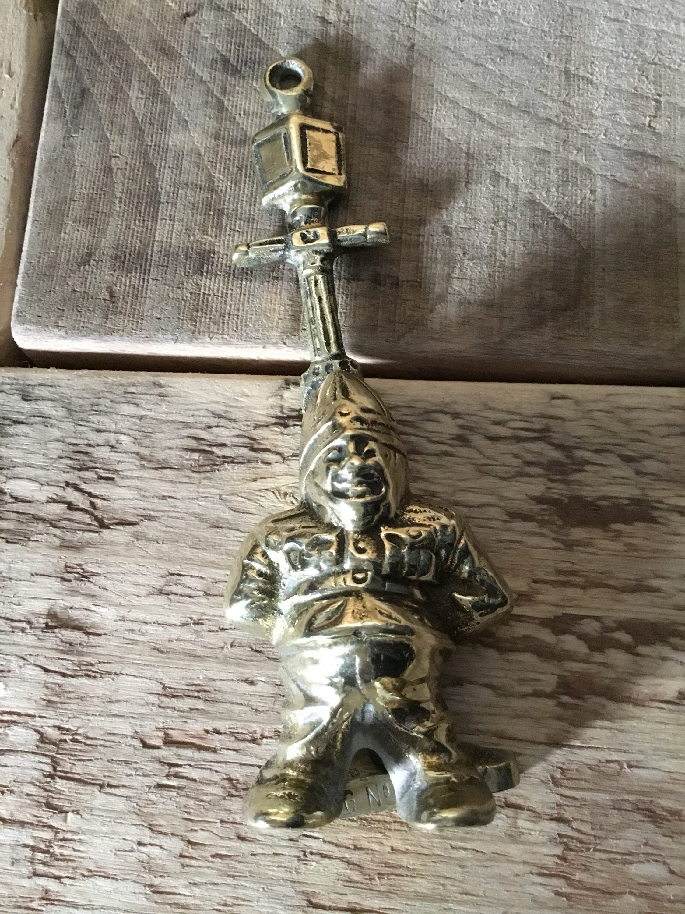 Vintage Cast Brass Policeman Door Knocker 1970's Bobby Door Furniture ...