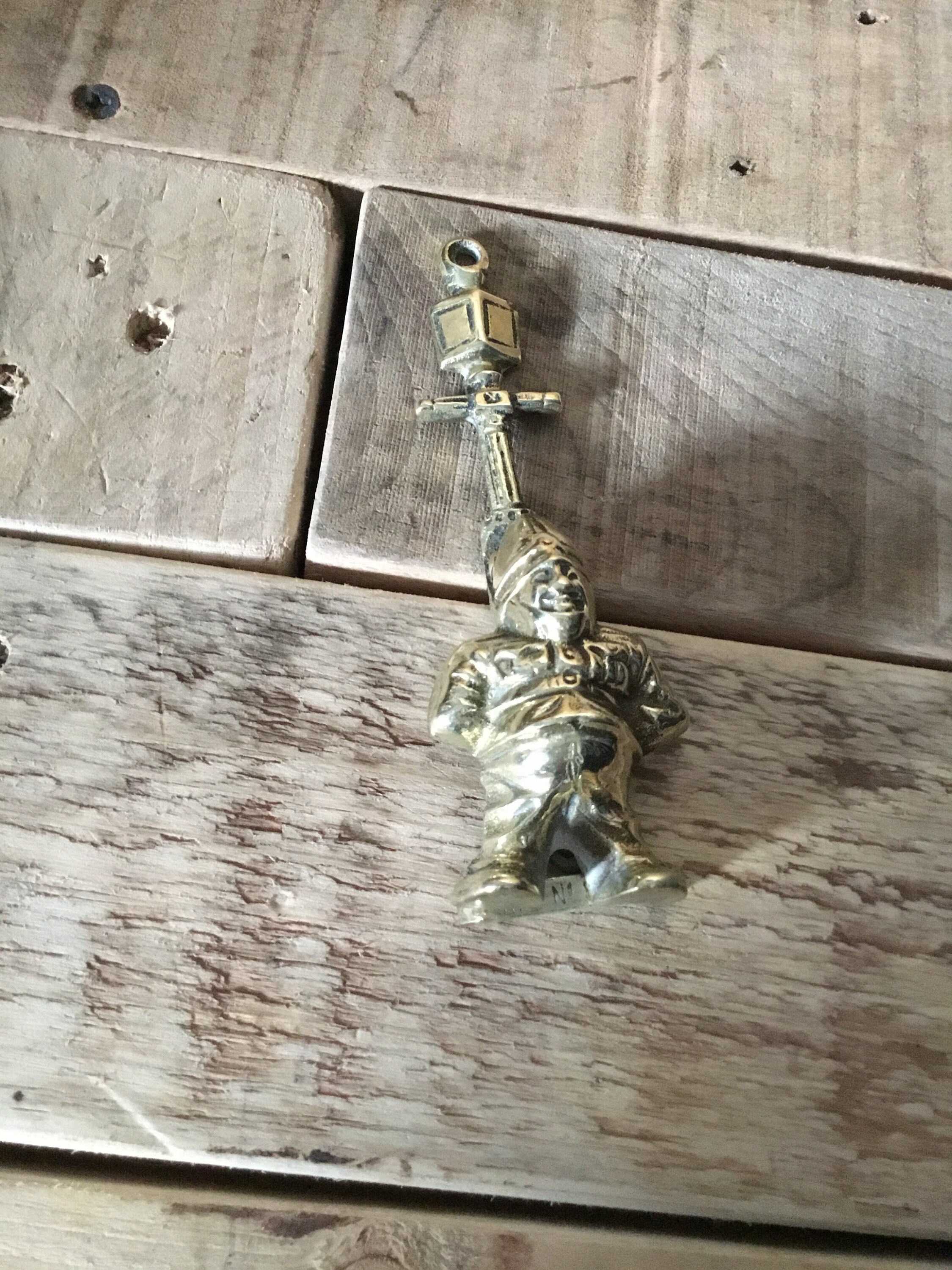 Vintage Cast Brass Policeman Door Knocker 1970's Bobby Door Furniture ...