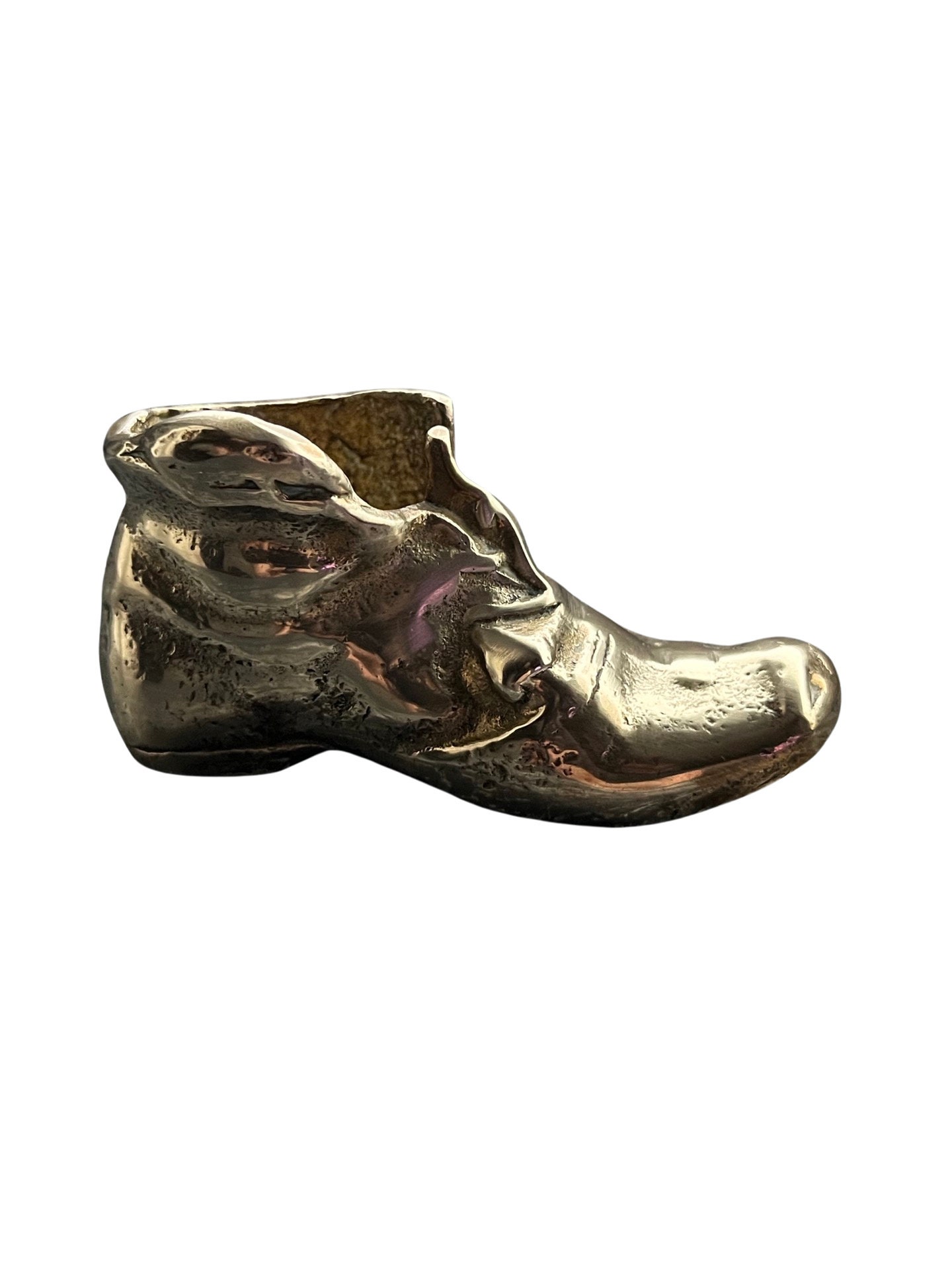 Miniature Sculpture Vintage Brass Boot Collectible Home Decor Gift ...