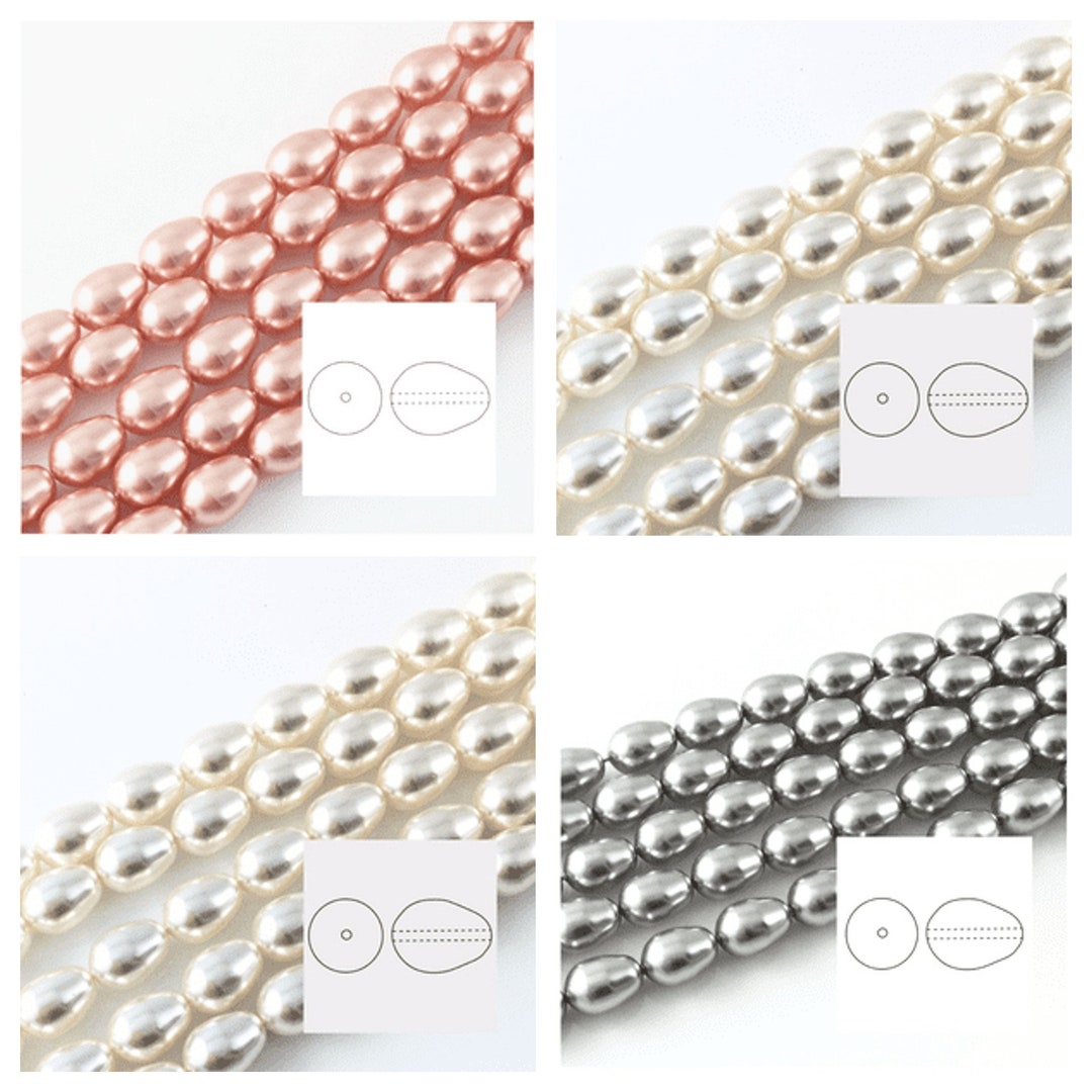 4 Swarovski 5821 Pearls , Drop Pearls 11x8mm Pick You Colour - Etsy