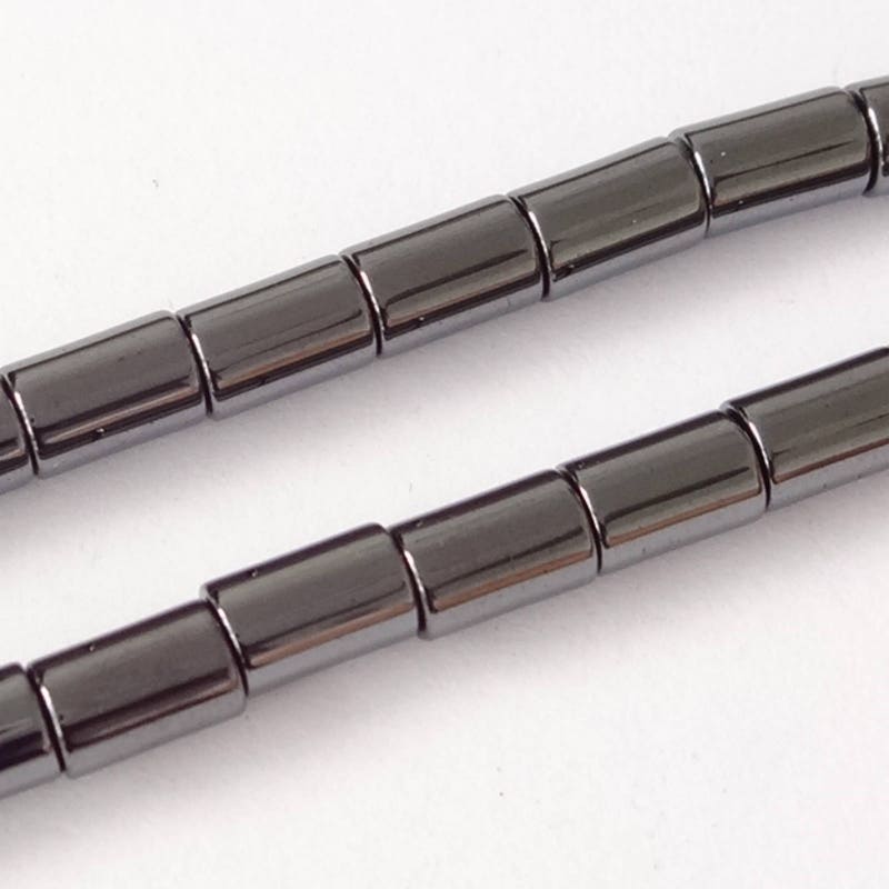 Hematite Tube Beads - Etsy