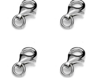 Sterling Silver S Clasp 925 Stering Silver Hook Clasps - Etsy