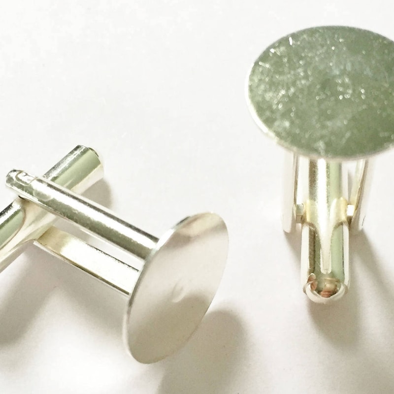 Cufflinks Blank - Etsy