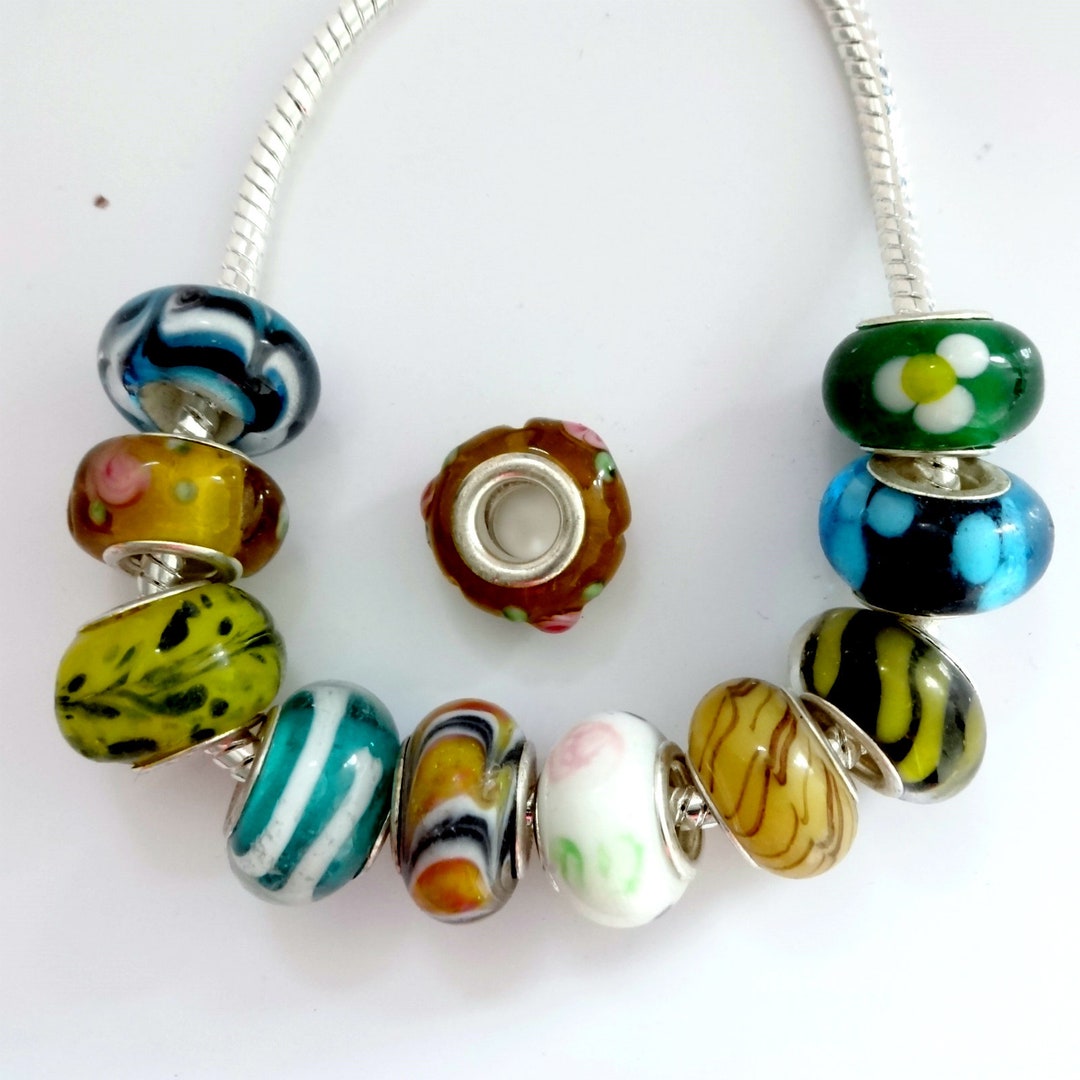 Assorted European Glass Beads - Etsy