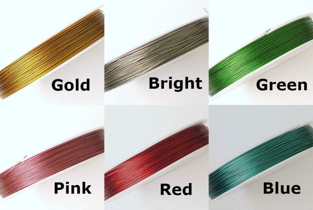 100M Tiger Tail Cords, 0.45mm Beading Wire Craft Wire - Etsy