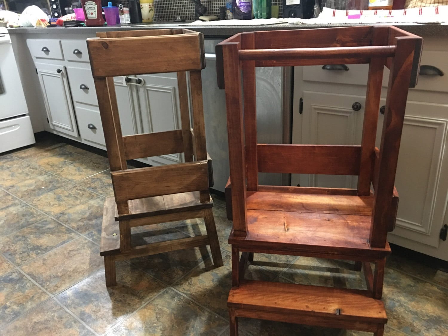 Toddler Helper Step Stool - Etsy