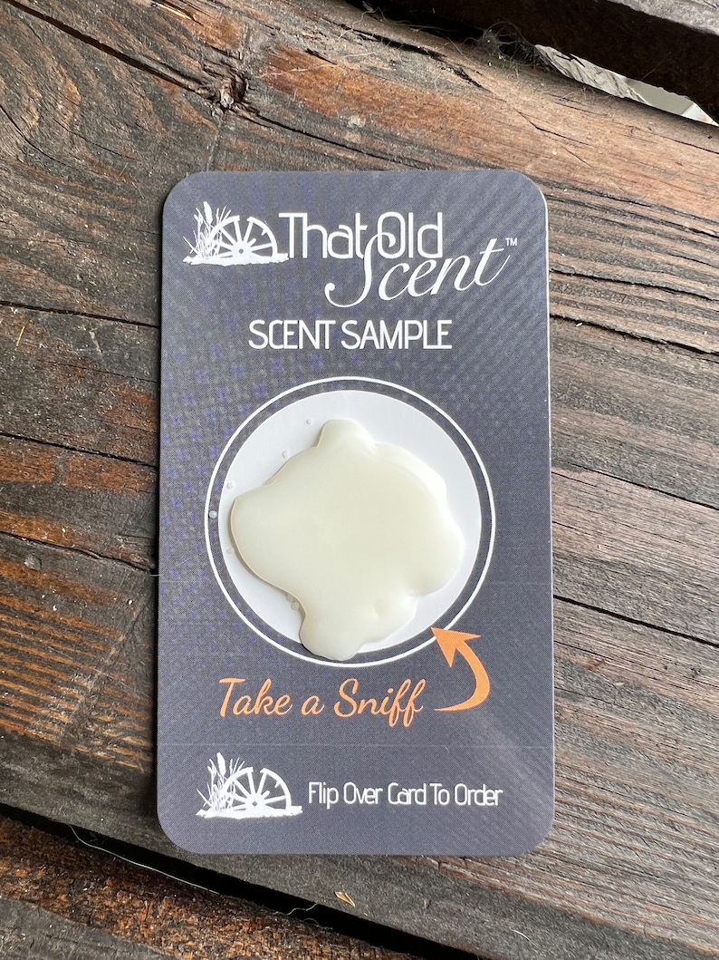 Thatoldscent Candle Sample Scents - Etsy