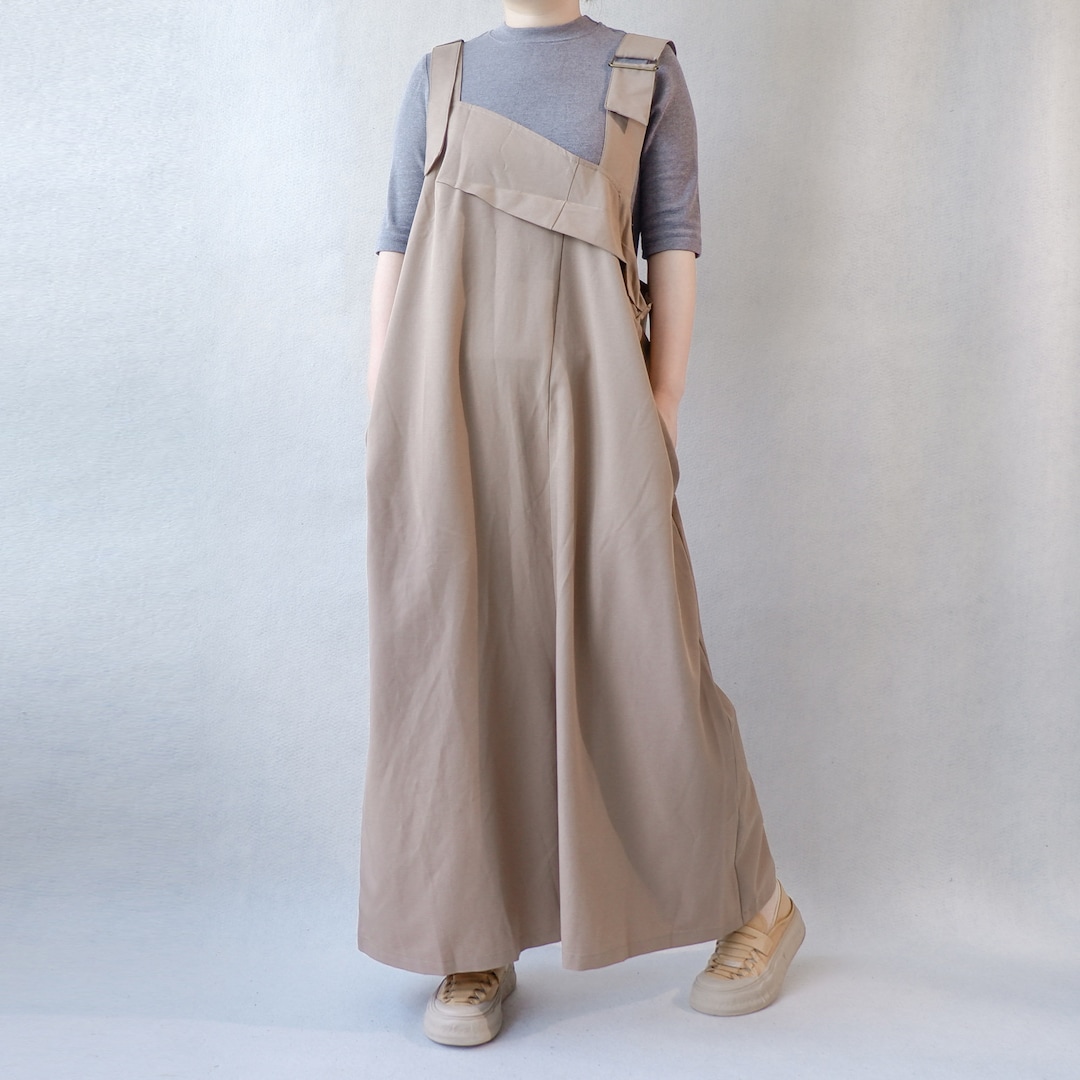 Sand Colored Comfy Overalls Soft Sturdy Pants With Pockets ...