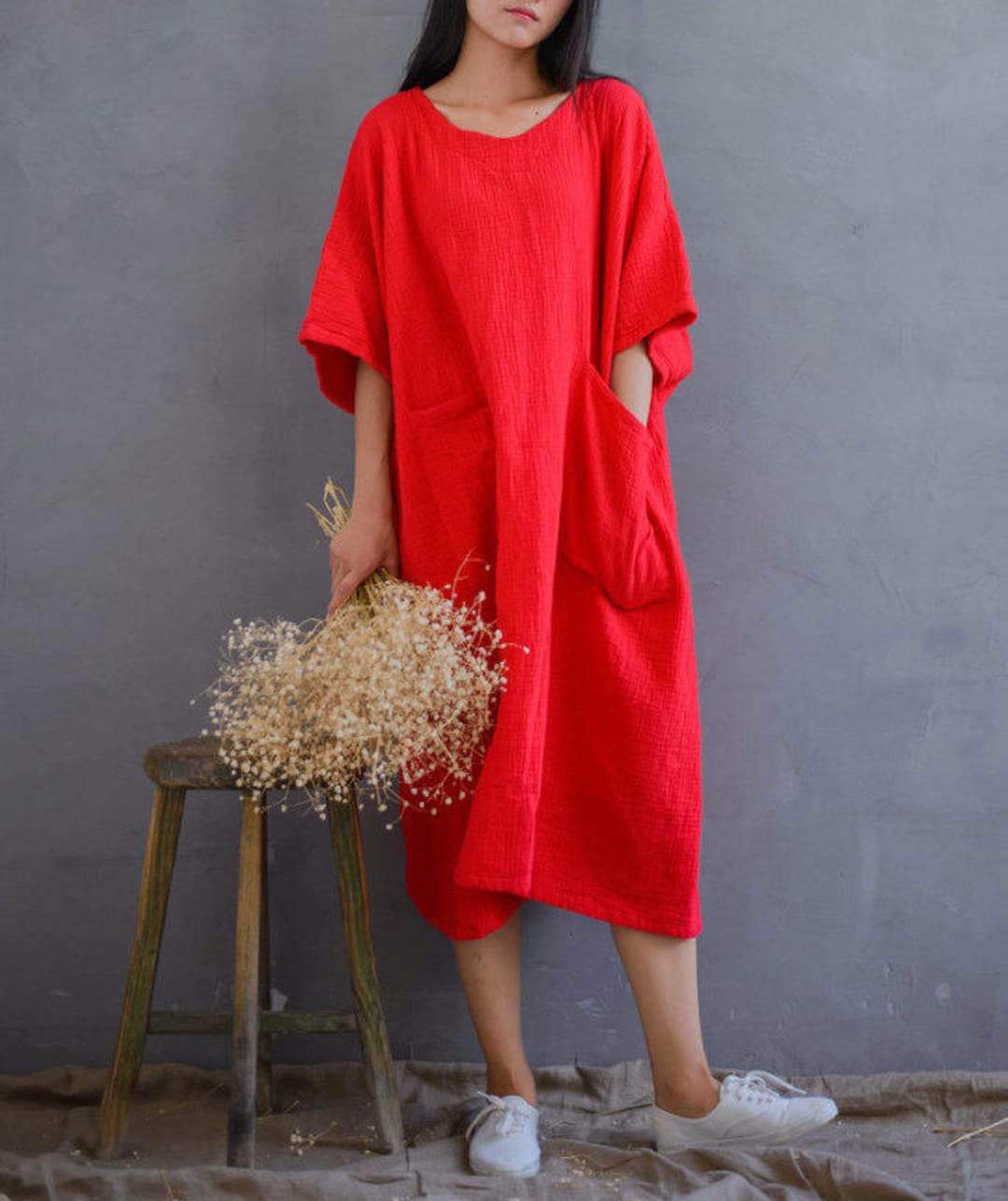 Gauze Summer Plus Size Dresses