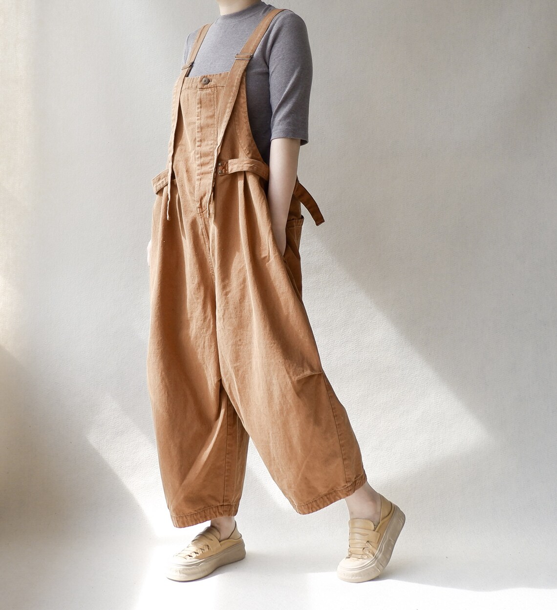 Sturdy Dungarees Cotton Jumpsuits Soft Overalls for Women, Fall ...