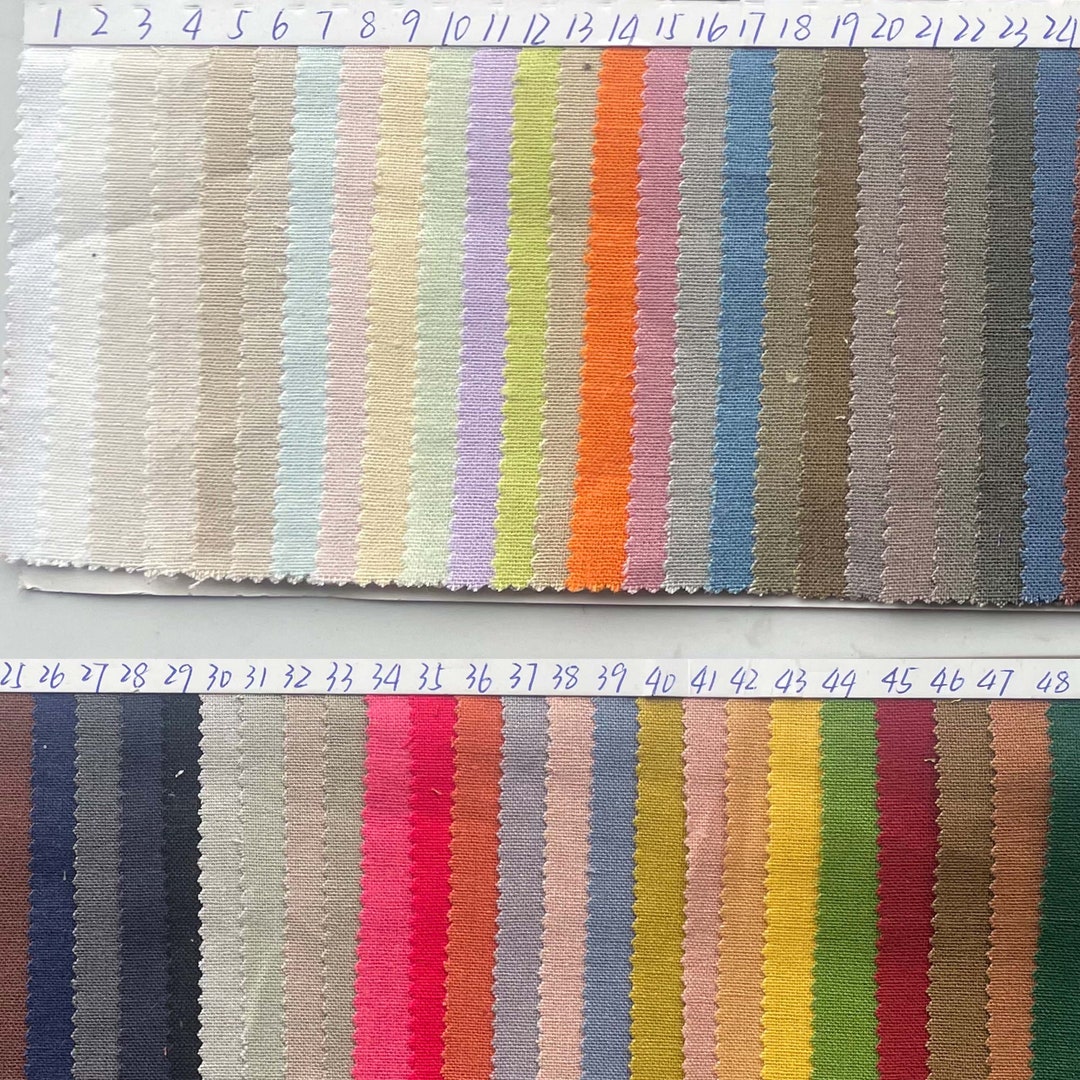 This is Color Swatch, Various Fabric Samples - Etsy