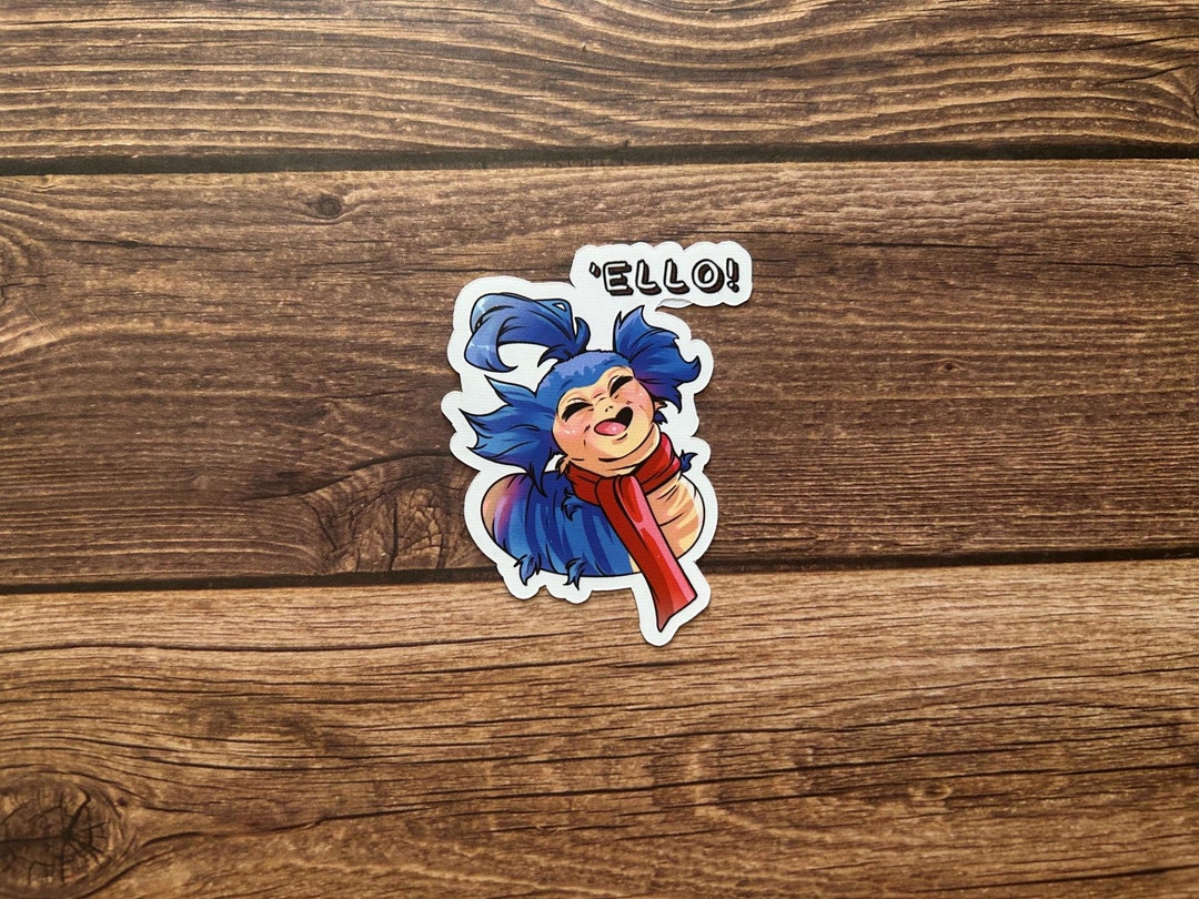 Labyrinth Worm 2.5'' Sticker - Etsy