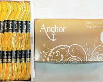 120 Anchor Cross Stitch Embroidery Cotton Thread Floss/ Skeins - Etsy