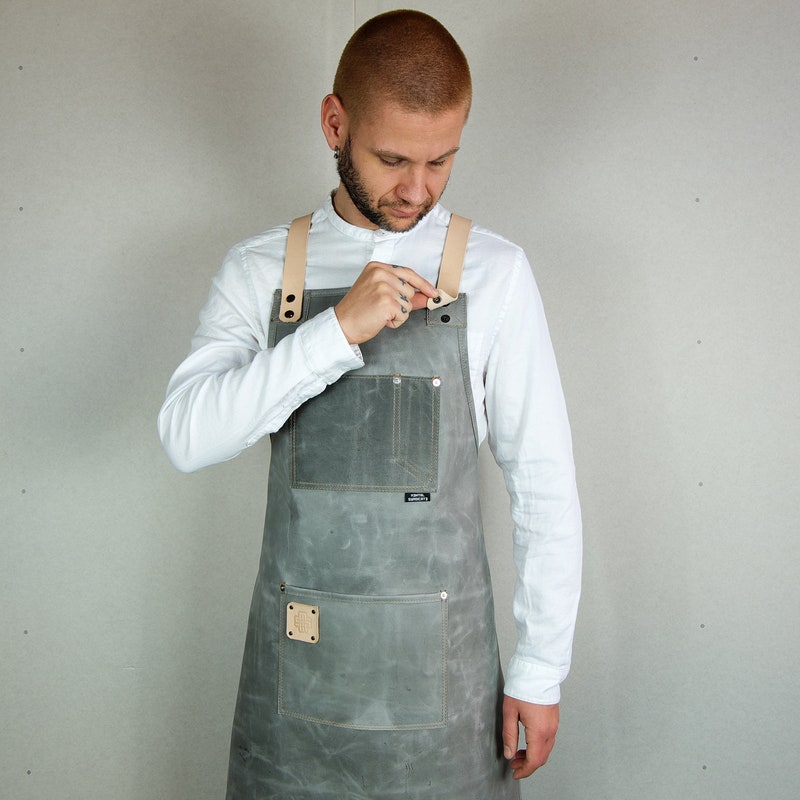 Barista Apron - Etsy UK