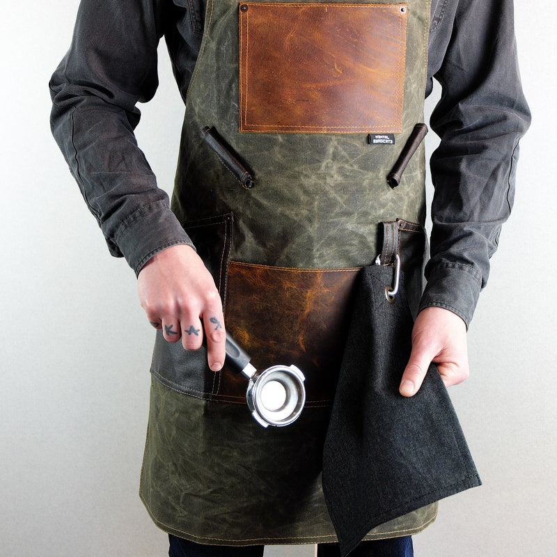 Barista Apron - Etsy