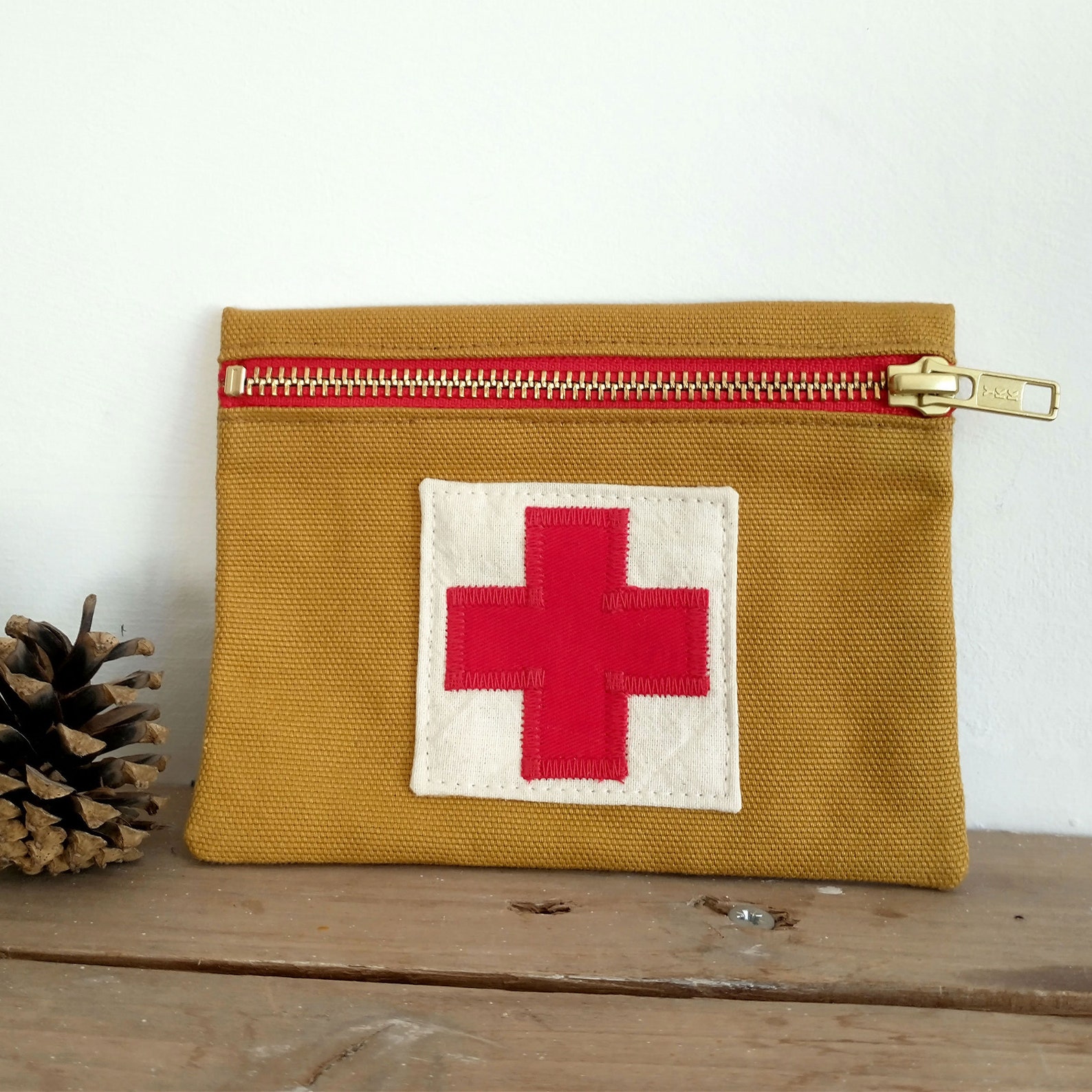 Handmade Mini First Aid Bag: Travel Medicine Pouch - Etsy