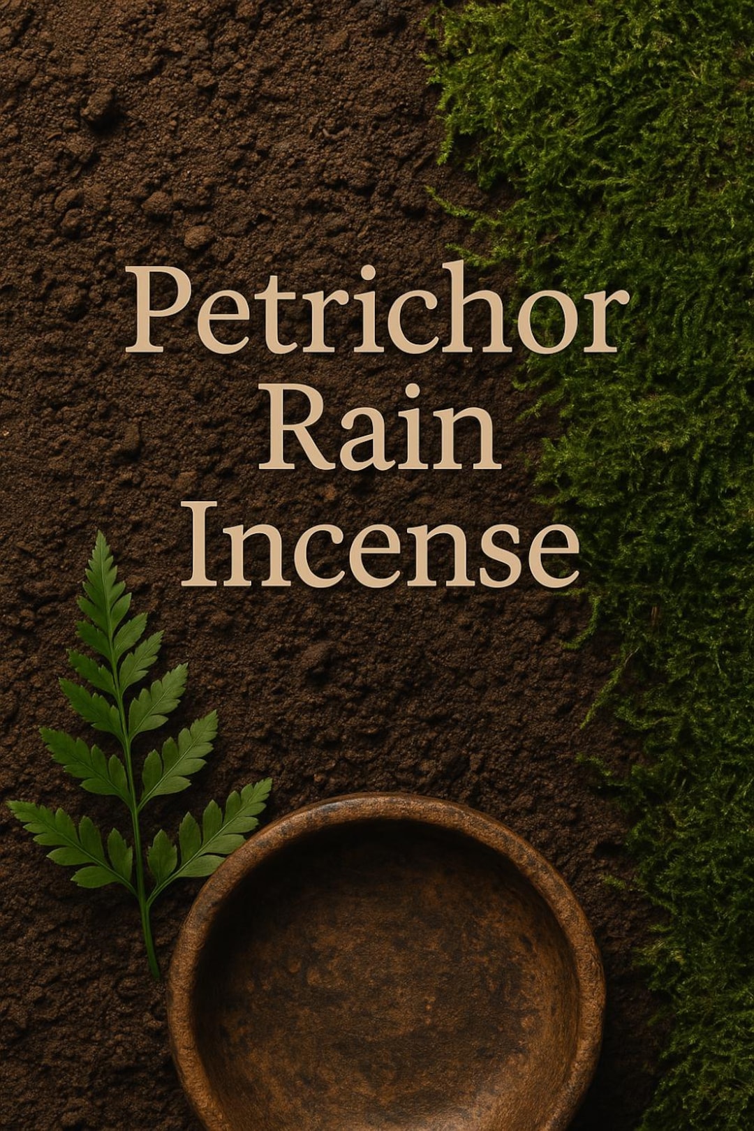 Petrichor Rain Incense – Earthy Rain, Soil & Moss Scent for Calm and ...