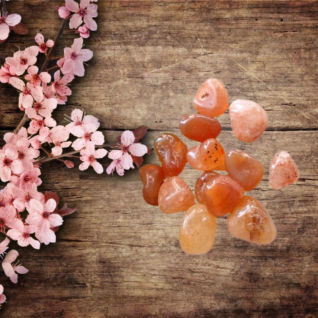 Carnelian Crystal | Fire Element & Manifestation Stone - Etsy