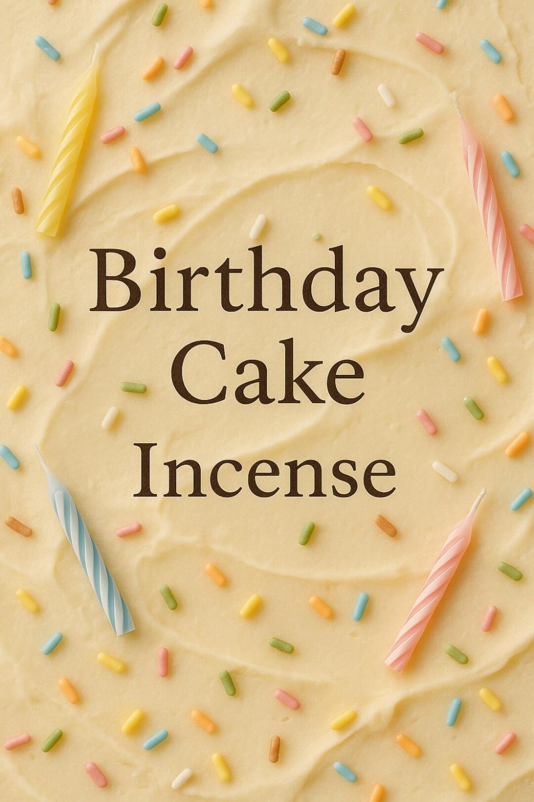 Birthday Cake Incense Sticks & Cones – Sweet Vanilla Celebration Scent ...