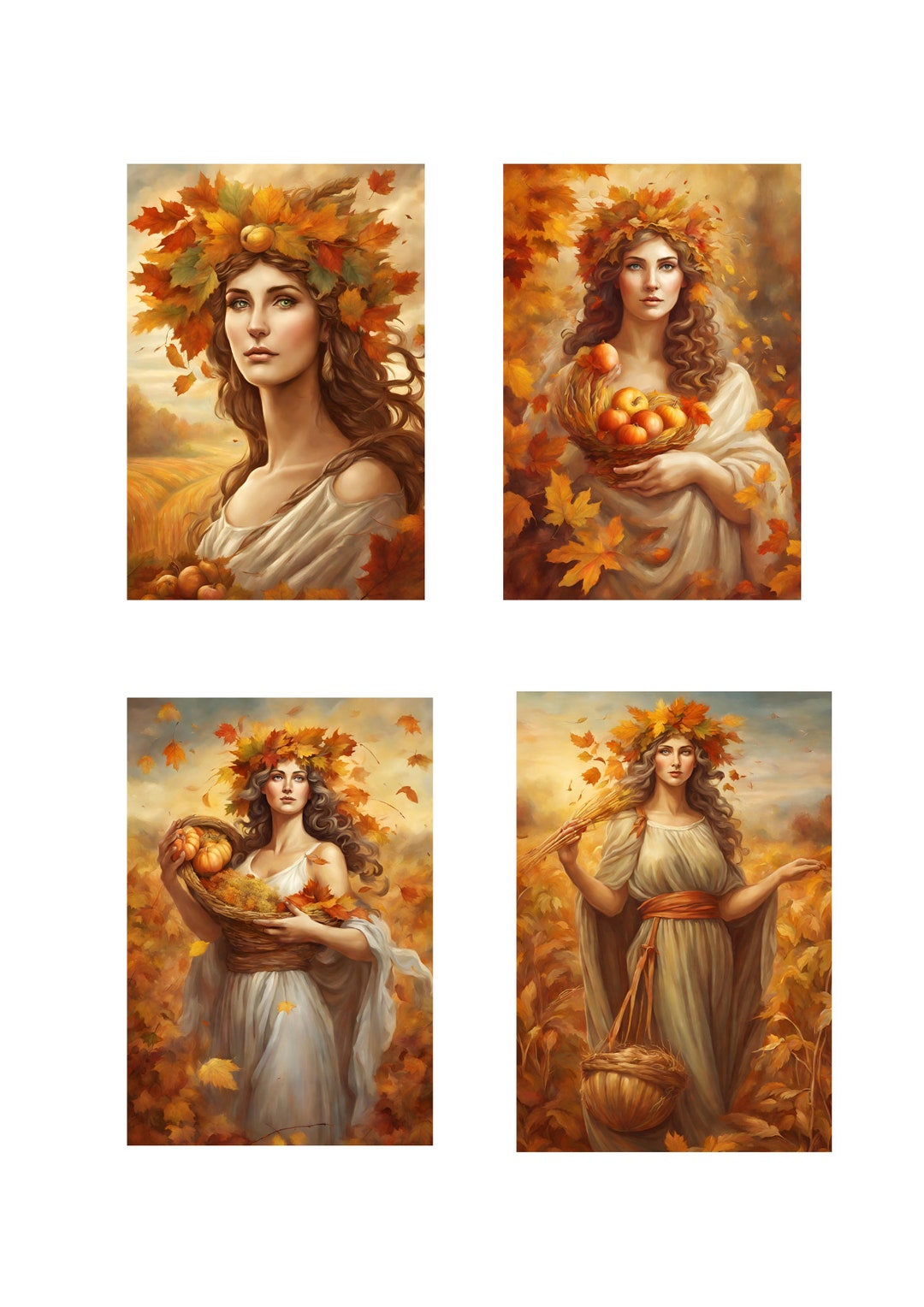 Demeter Art Prints Bundle - Instant Download for Home and Altar Decor ...
