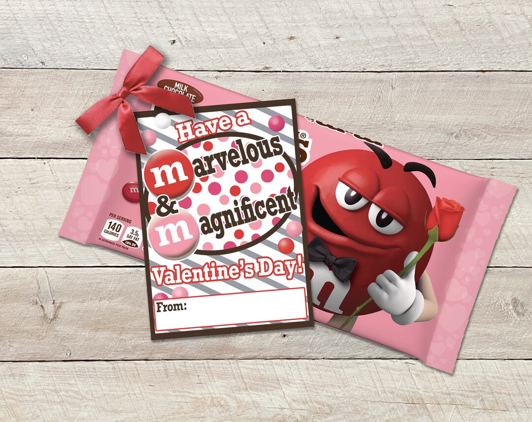 Valentine's Day Candy Treat Tags, Valentine Tags for School, Tags to ...