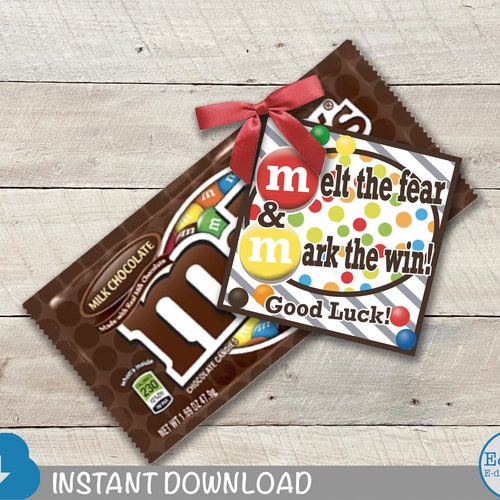 Melt the Fear and Mark the Win Good Luck Tags Sports - Etsy