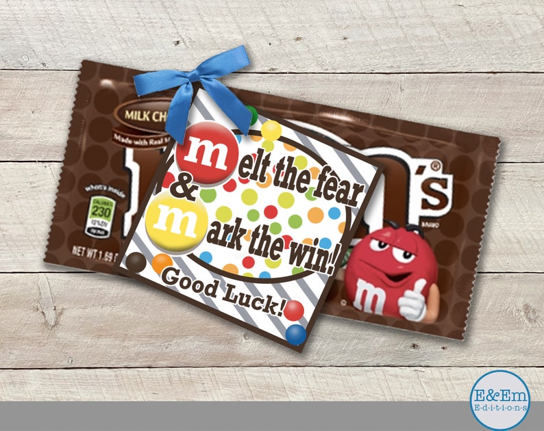 Sports Good Luck Tags Bundle, 5 Files Included of Competition Treat ...
