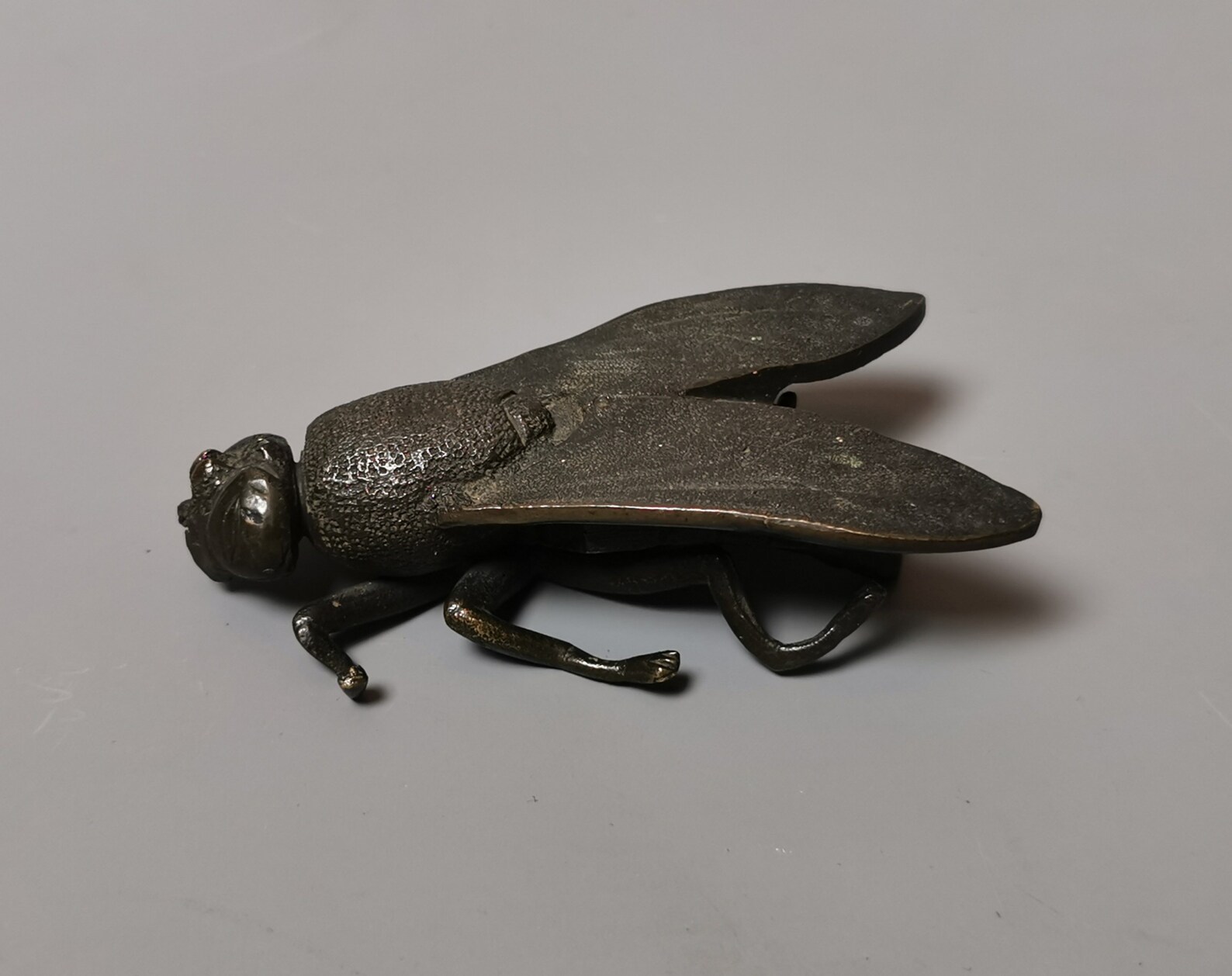 Antique bronze fly sculpture Victorian | Etsy