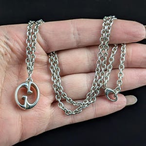 Gucci G Pendant Etsy Canada