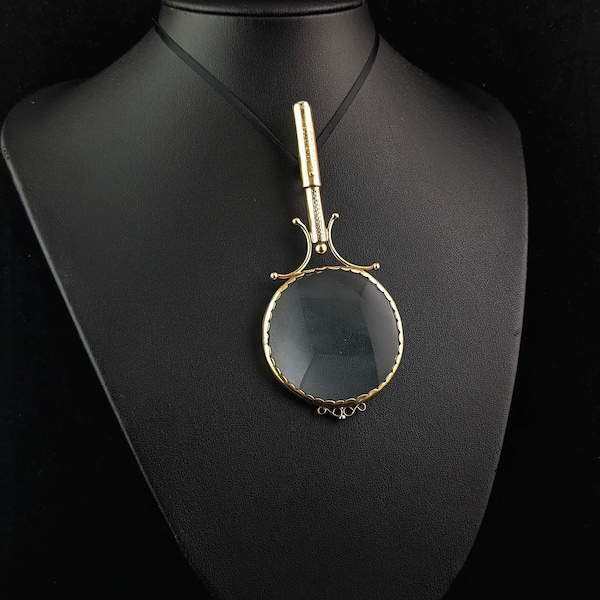 Magnifying Glass Pendant - Etsy