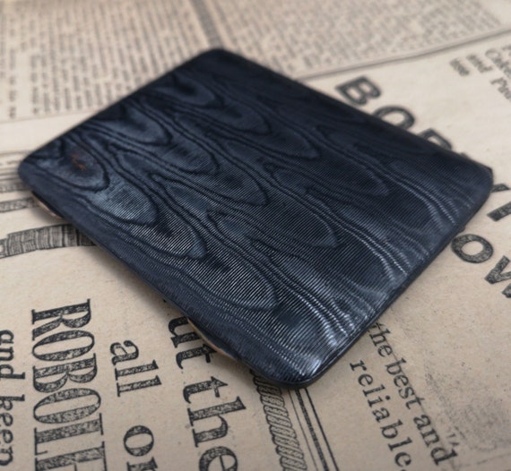 Antique gun metal cigarette case, Edwardian cigarette case, military by ...