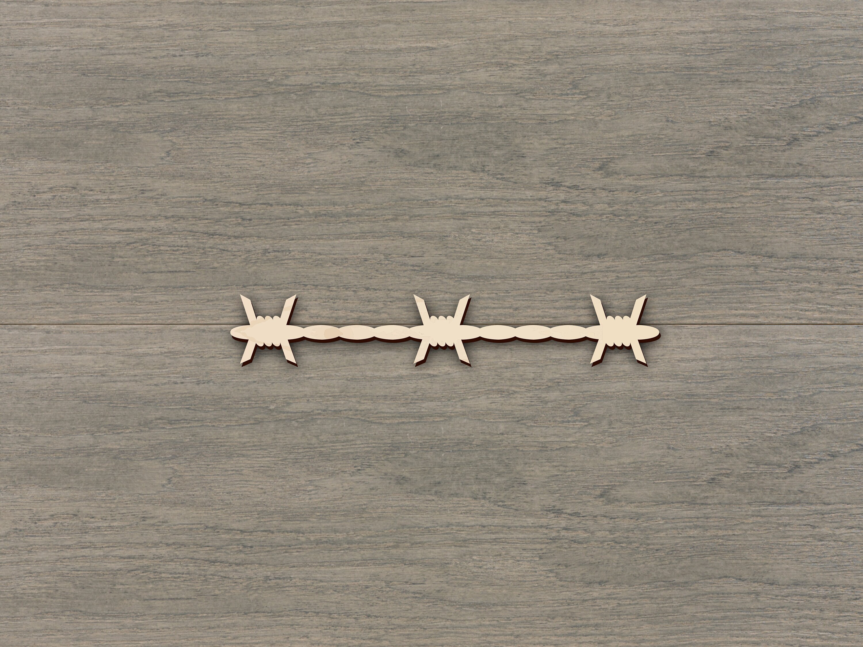Wooden Barbed Wire, Barbed Wire, Wood Barbed Wire, Plywood Cut,wood ...
