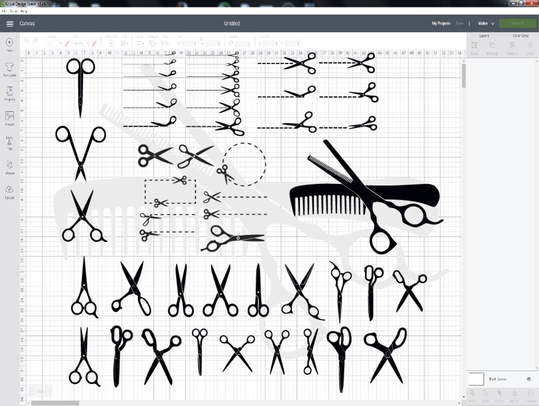 Scissors SVG Bundle, Scissors Clipart, Scissors Cut File, Scissors Svg ...