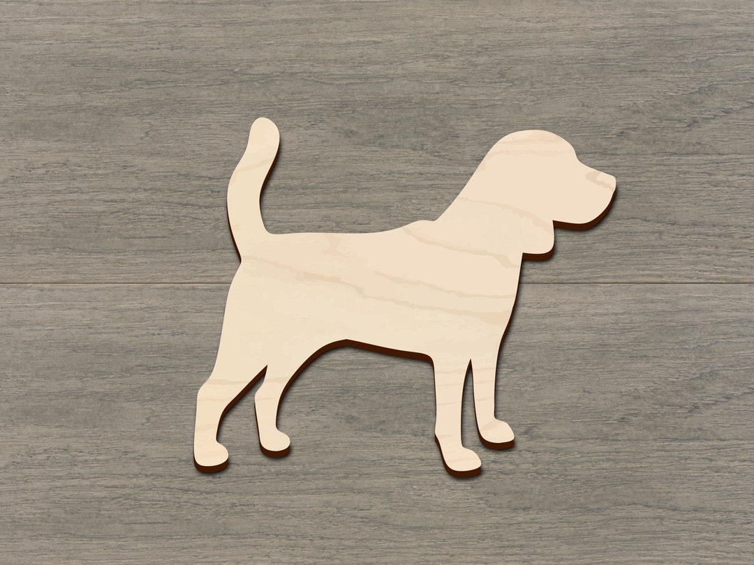 Wooden Beagle, Beagle Dog, Wood Beagle, Plywood Cut,wood Cutout,plywood ...