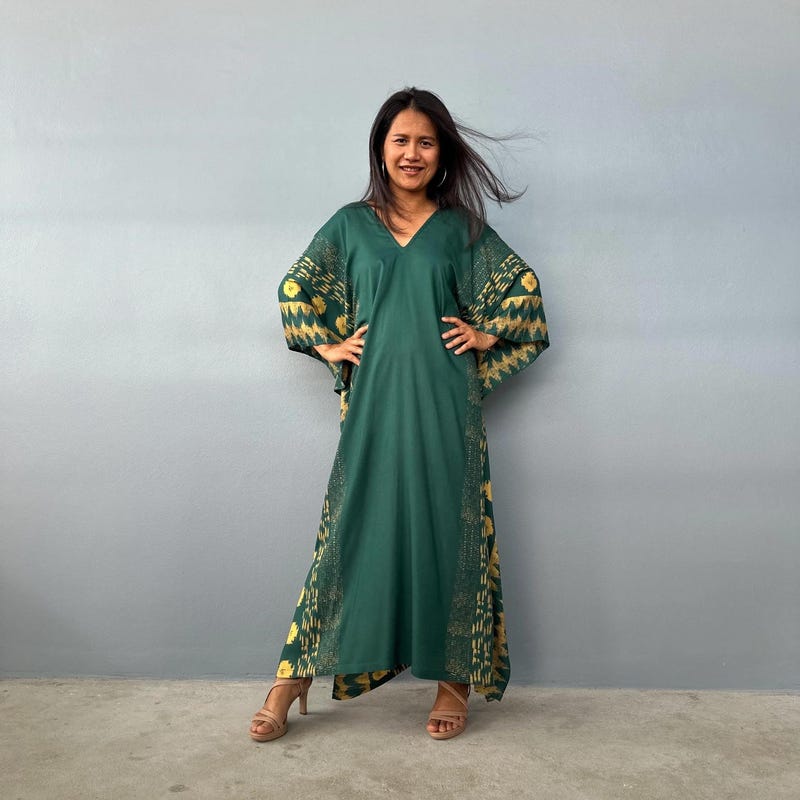 African Green Kaftans - Etsy